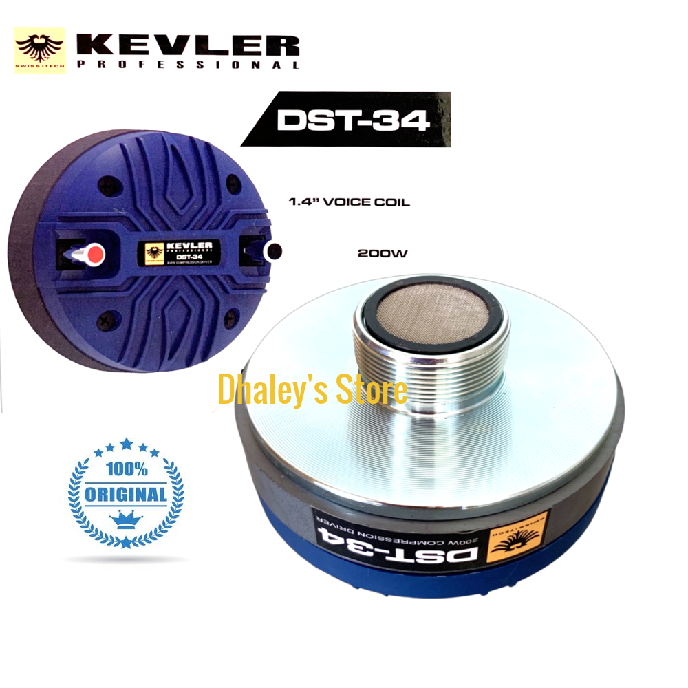 New Kevler DST-34 200watts Titanium Compression Driver Unit / Tweeter ...