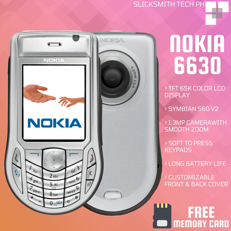 Nokia 6630 Openline Factory Unlock | Rare Vintage Phone | Shopee ...