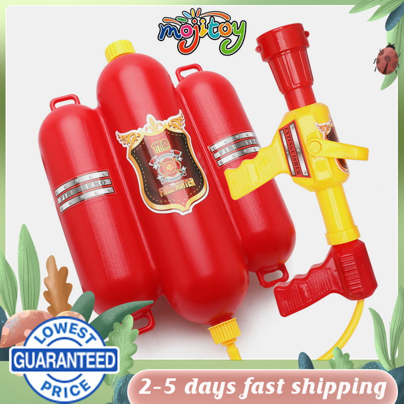 Fire water branch backpack toy water gun children's outdoor play house ...