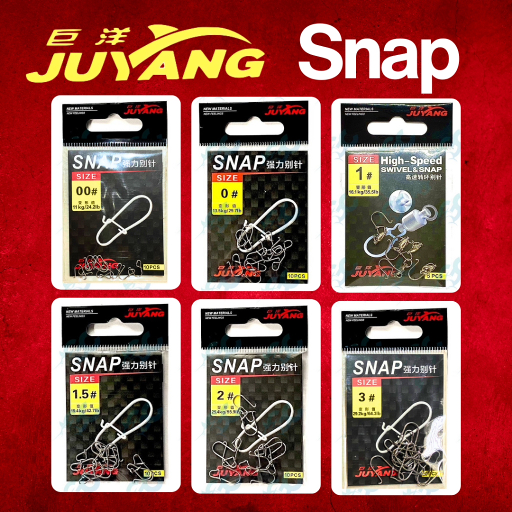 JUYANG Snap Stainless Steel Fishing tools | Shopee Philippines