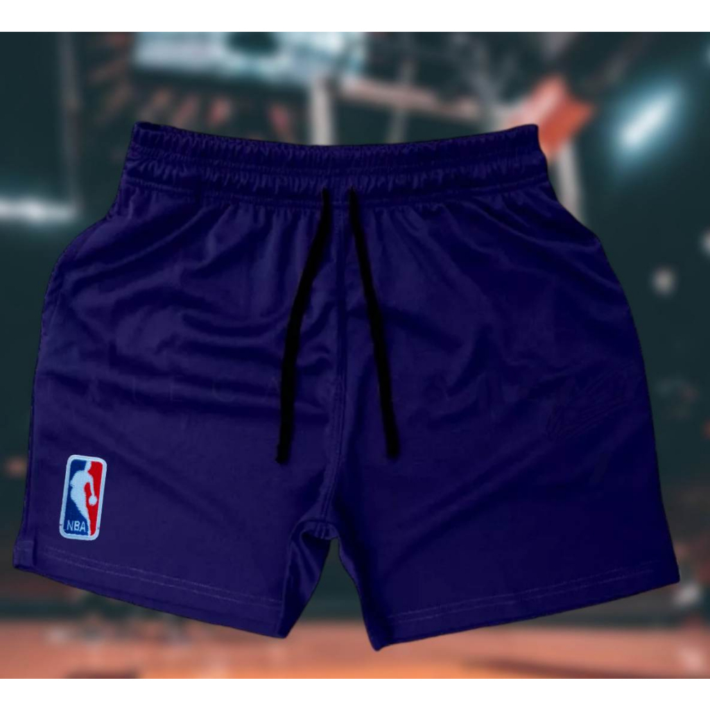 NBA Patch Dri-fit Short UNISEX for Men Women Workout Gym microfiber ...