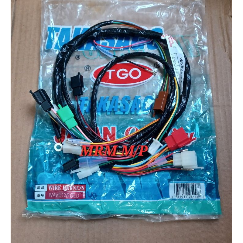 WIRE HARNESS WAVE 125 S (2003 Model/Bilugan) | Shopee Philippines