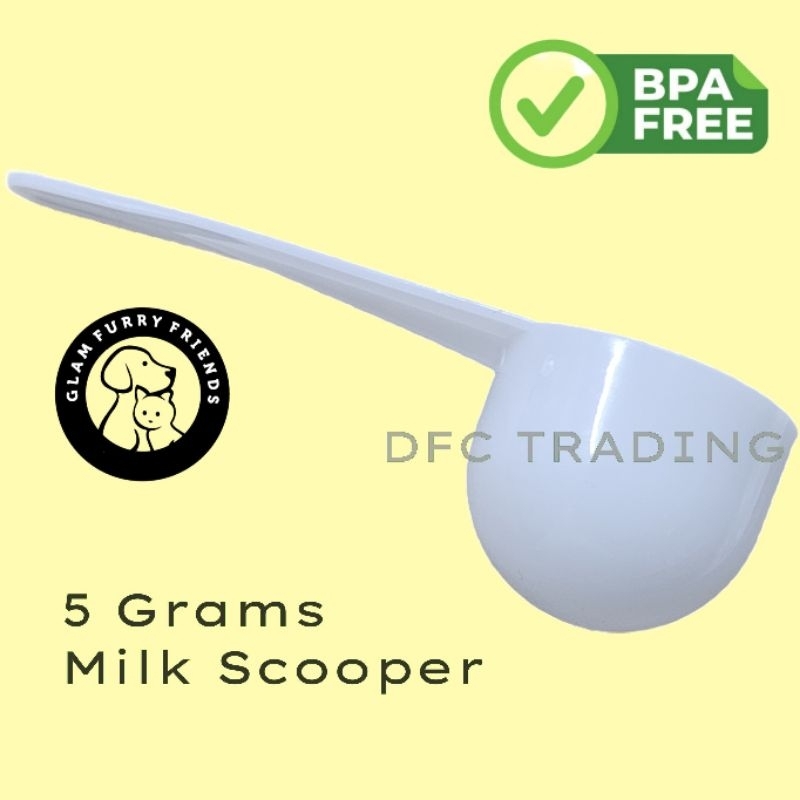 MILK SCOOPER FOR PET DOG CAT 5 Grams MEASURING SPOON | Shopee Philippines