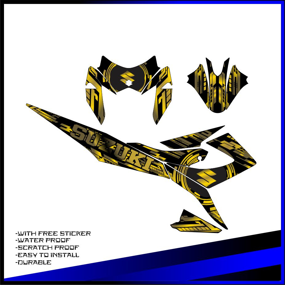 RAIDER R150 Reborn full Sticker Decals High Quality and Durable ...