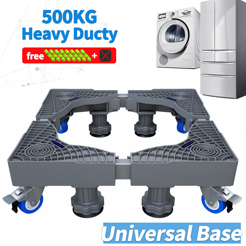 COD Adjustable Ref Stand Washing Machine Stand Wheels Patungan ng ...