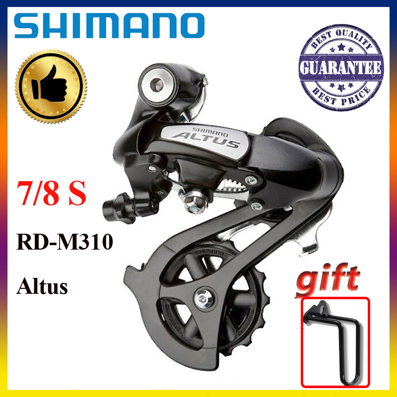 【Gift】Shimano Altus RD M310 Rear Derailleurs Bike 7/8 Speed RD Derailleur MTB Accessory Bike ...