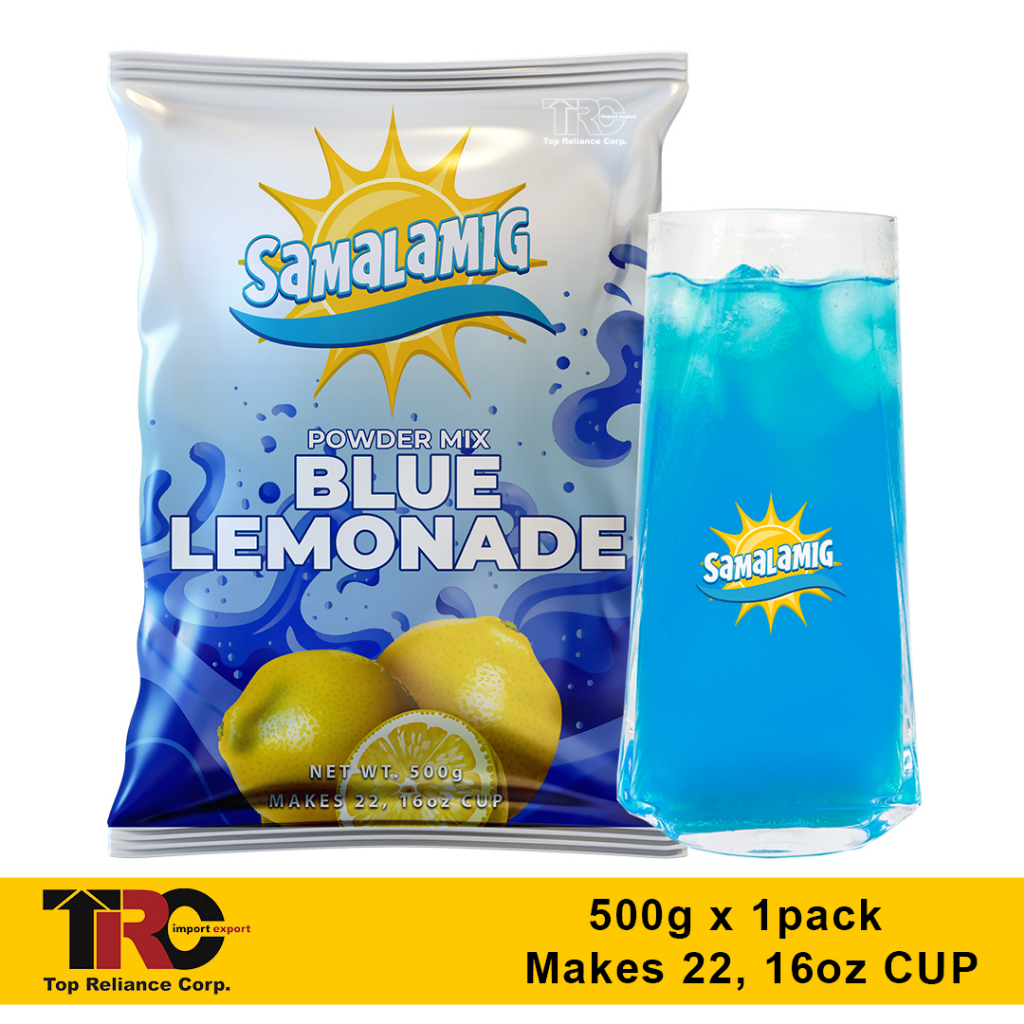 Samalamig Blue Lemonade Iced Tea Powdered Drink (Juice Series) 500g ...