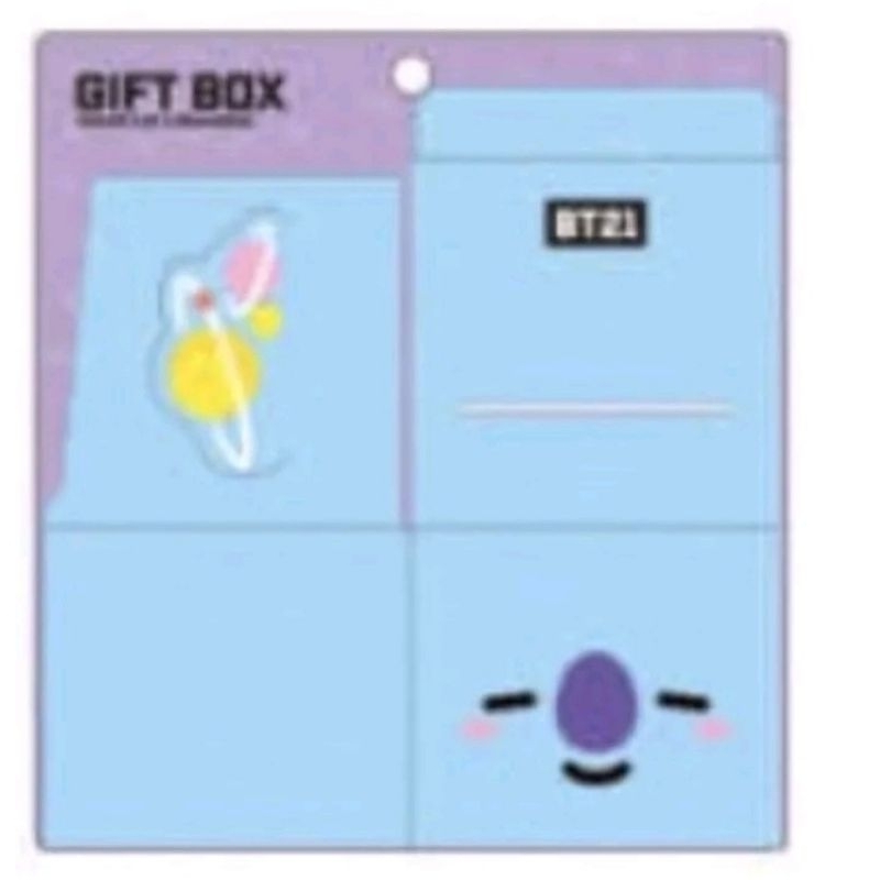 BT21 GIFT BOX thick cardboard | Shopee Philippines