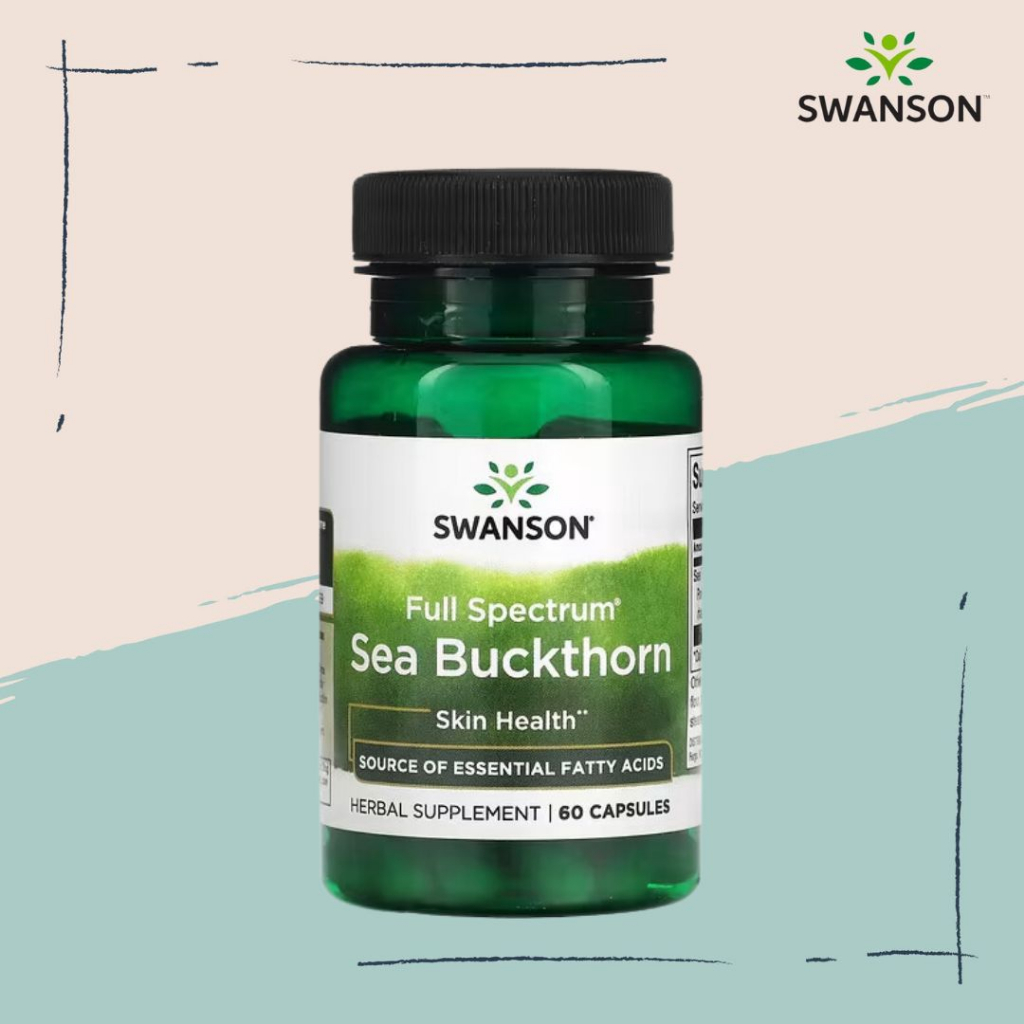 Swanson Ph Swanson Full Spectrum Sea Buckthorn 60 Capsules