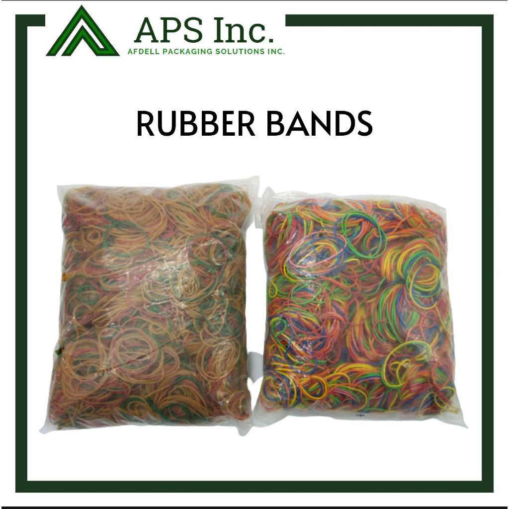 RUBBER BAND PER KILO ORDINARY & CLASS A GOMA LASTIKO ELASTICS ASSORTED ...