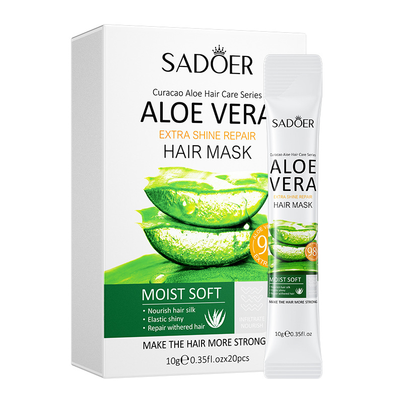 NEW!! SADOER ALOE VERA HAIR MASK 1PC SACHET 10G | Shopee Philippines