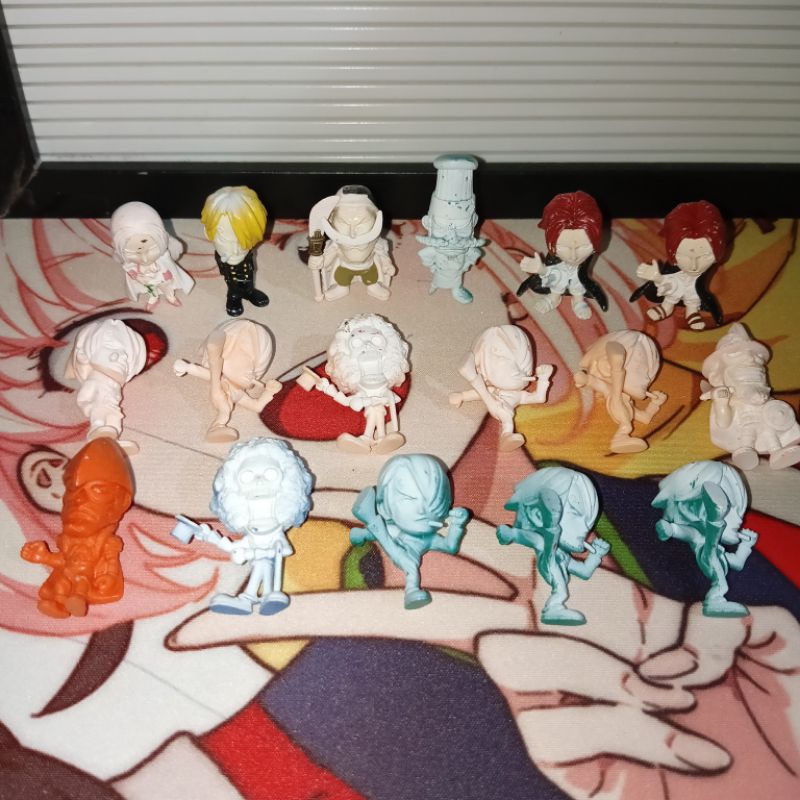 One Piece Minis Paintable set | Shopee Philippines