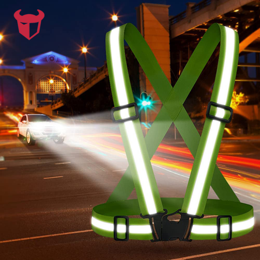 High Visibility Adjustable Reflective Vest Security Vest Safety Vest ...