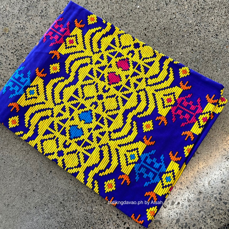 Bangsamoro Batik Malong | Double size 44 by 70 inches Batik Ethnic ...