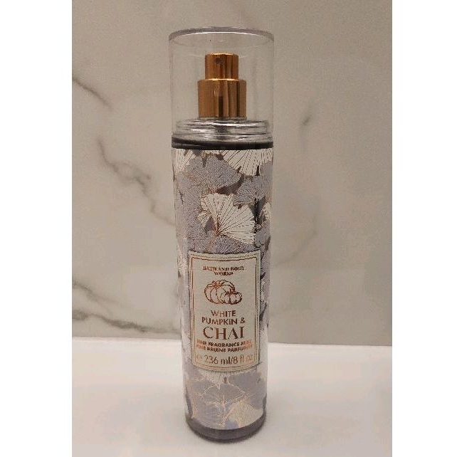 Bath & Body Works | Rare | White Pumpkin & Chai | Fine Fragrance Mist ...