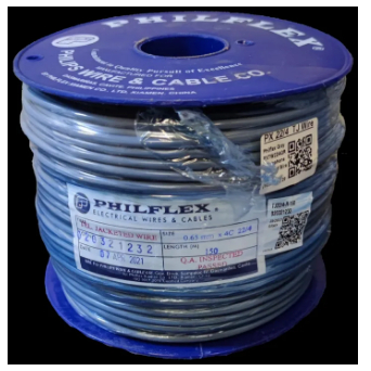 Philflex Telephone Jacketed Wire 22/4C AWG 22 0.65mm Pre-Cut, Wire ...