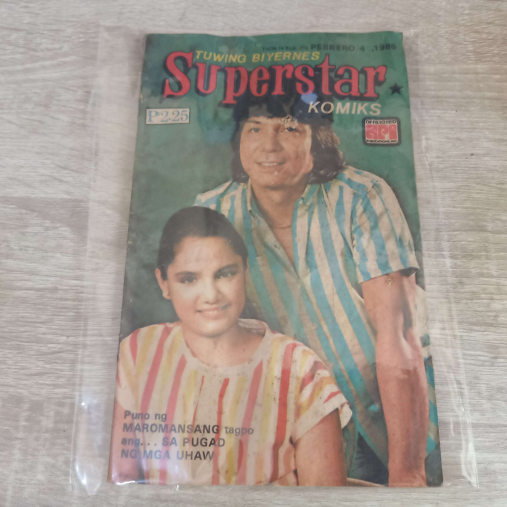 Superstar #716 Pebrero 4, 1985 - vintage tagalog pinoy komiks - joey de ...