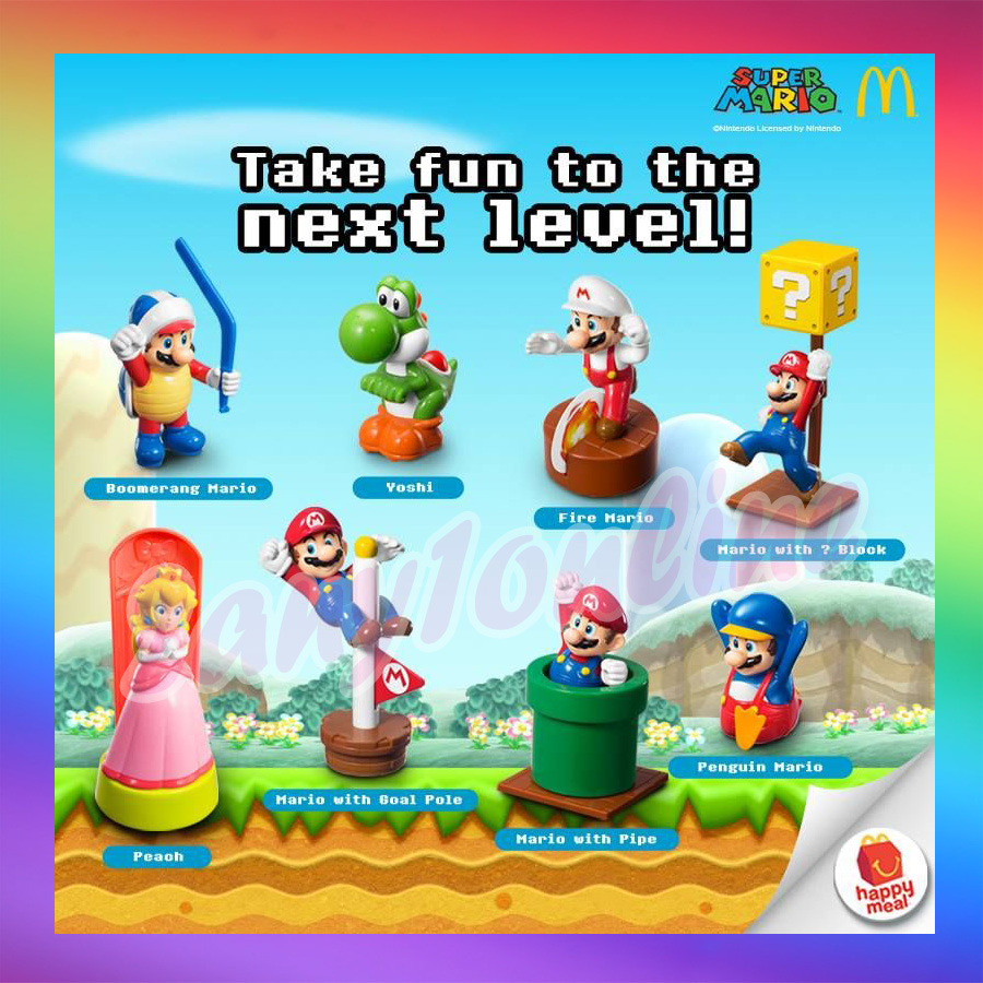 Mcdo Happy Meal Super Mario (2014) Sold Individually | Shopee Philippines