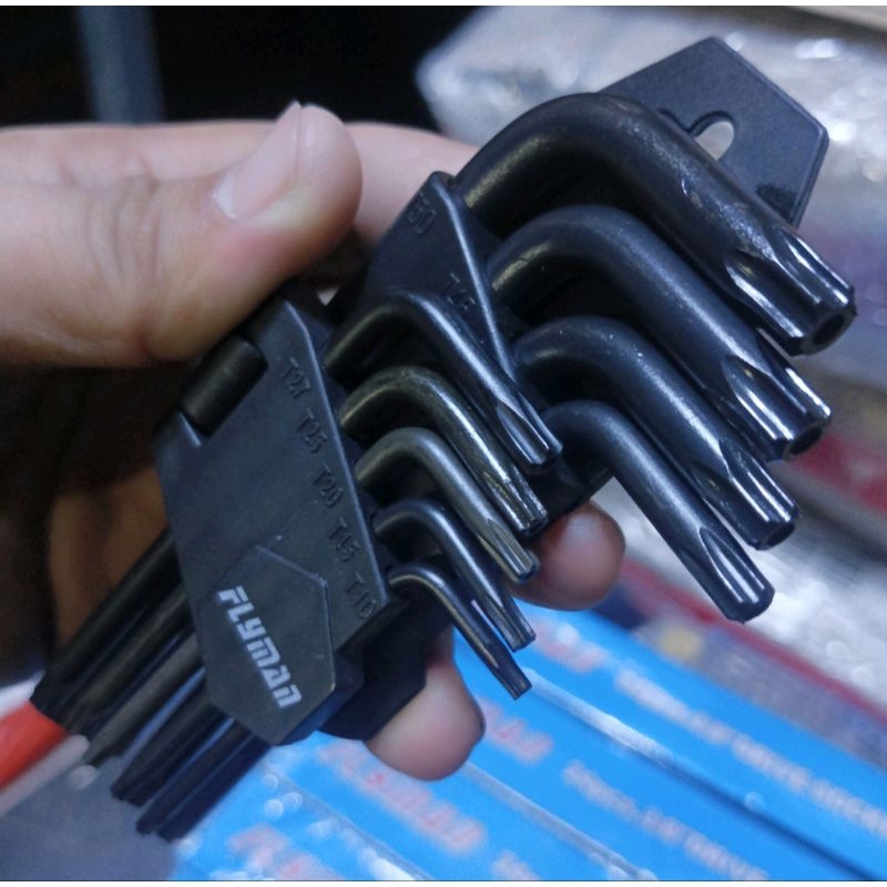 flyman Allen wrench set star long Allen heavy duty equipment | Shopee ...