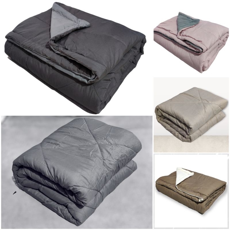 PLAIN COLOR COMFORTER JAPANESE COTTON NON FADING | Shopee Philippines