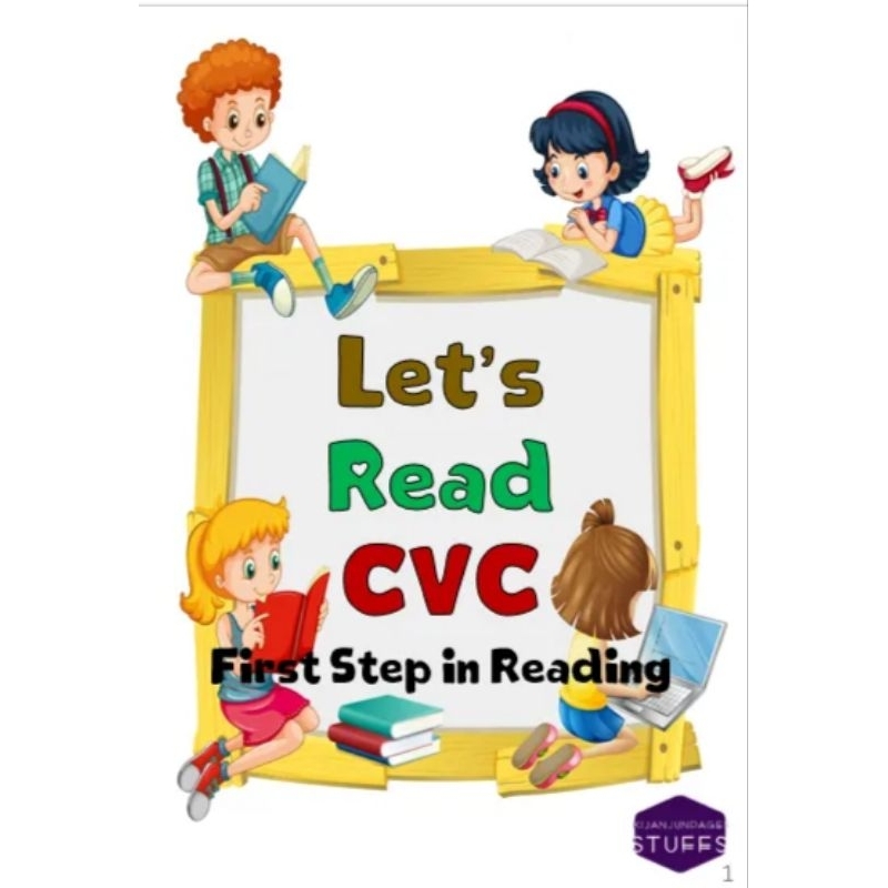 LETS READ CVC 38 PAGES A4 SIZE | Shopee Philippines