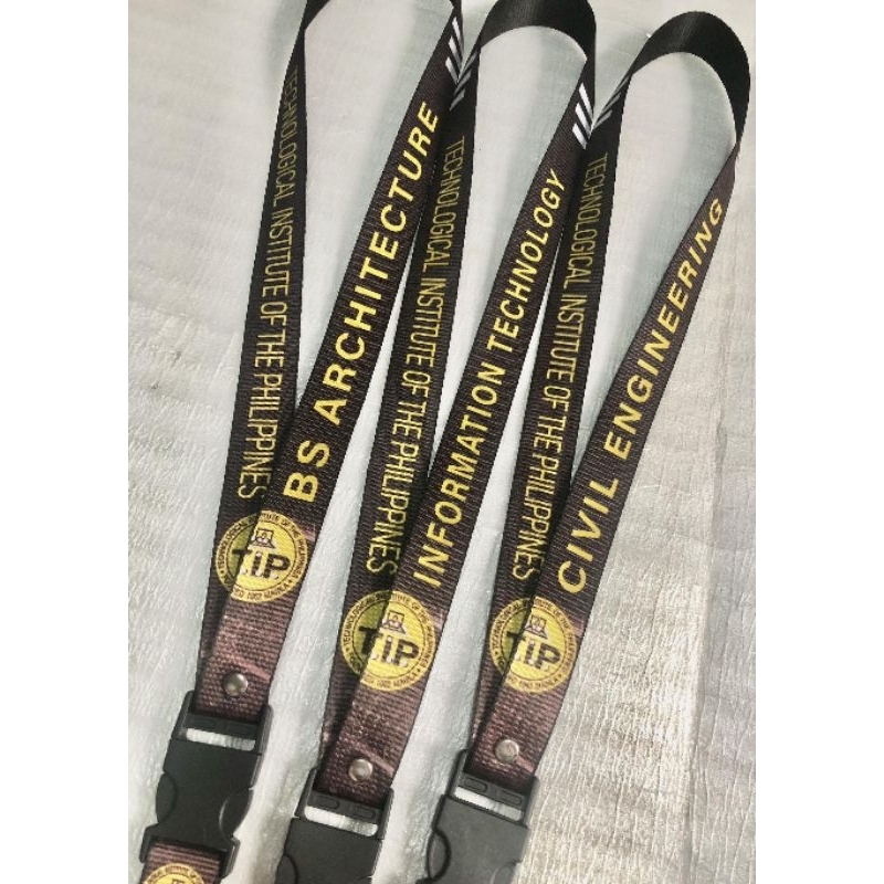TIP Technological Institute of the Philippines ID Lace Lanyard Id sling ...