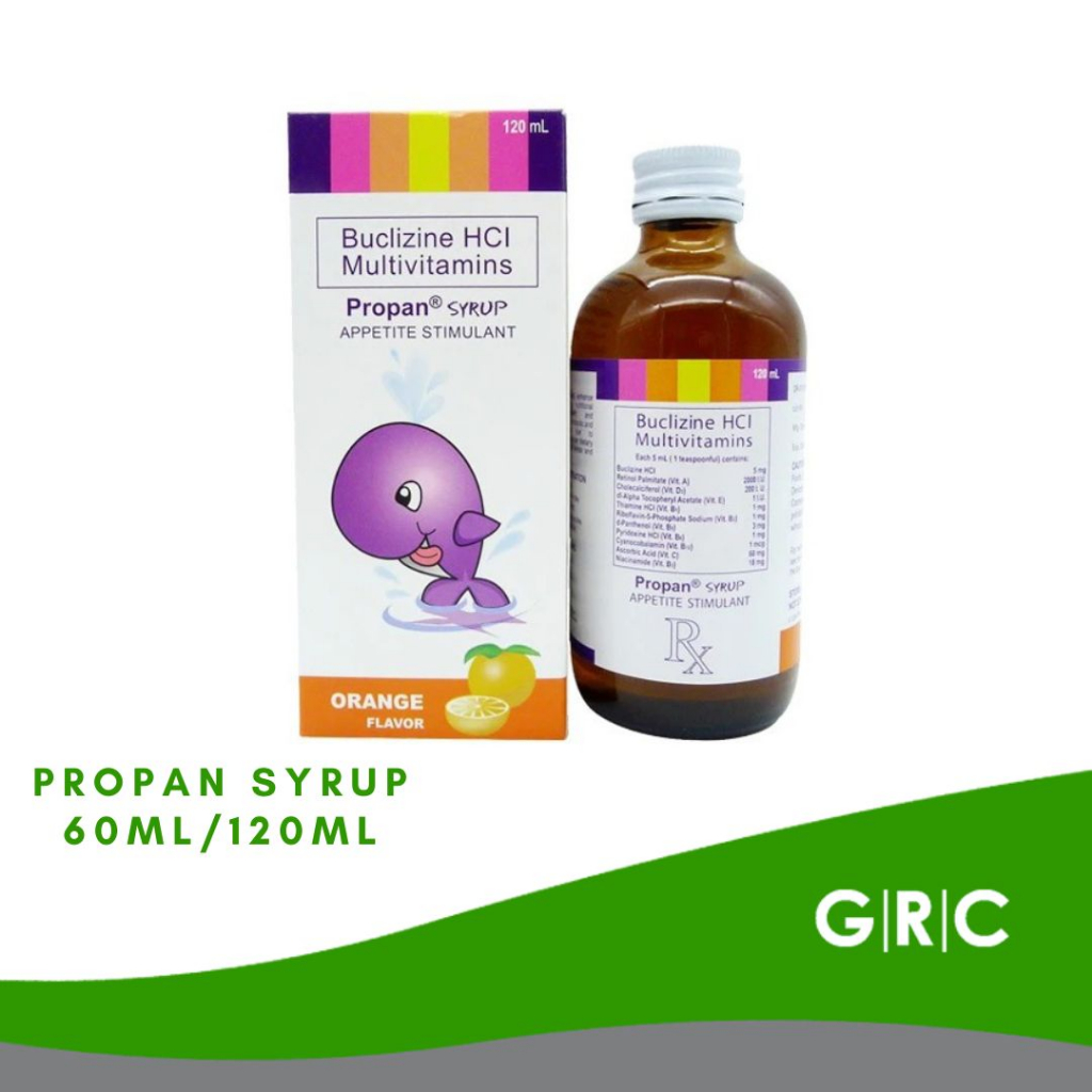 Propan Syrup 120ML/60ML Pampagana | Shopee Philippines