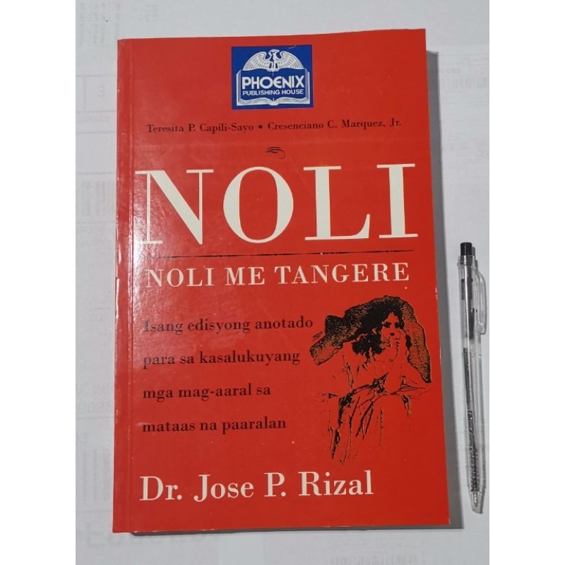 NOLI NOLI Me Tangere by Dr. Jose Rizal Published by Phoenix Publishing ...