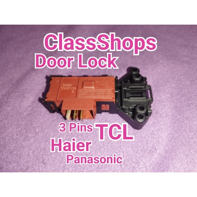 Original TCL Haier Pana Door Lock XQG90-P310B | Shopee Philippines