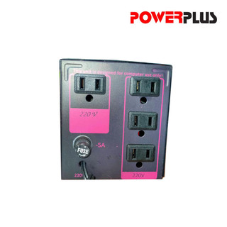 Powerplus 500W 4x 220V AVR Automatic Voltage Regulator - Black | Shopee ...