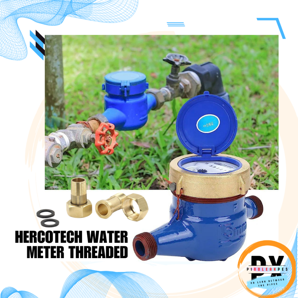 HercoTech Water Flow Meter (Threaded) | Shopee Philippines