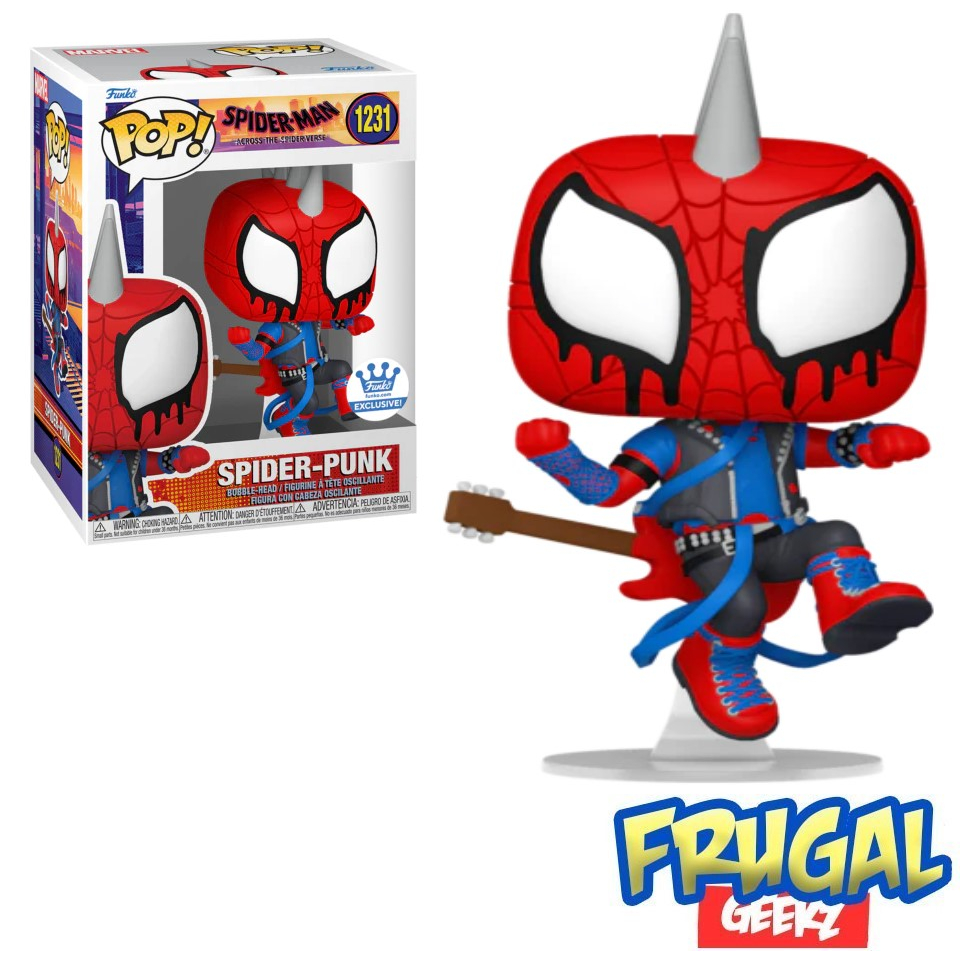 Funko Pop! Spider-Man: Across the Spider-Verse - Spider-Punk Funko Shop ...