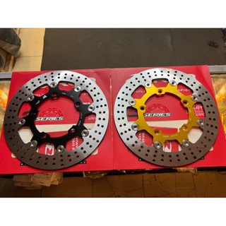 RCB Alloy Disc S-Series Floating Disc 298mm for Sniper150 with bracket ...