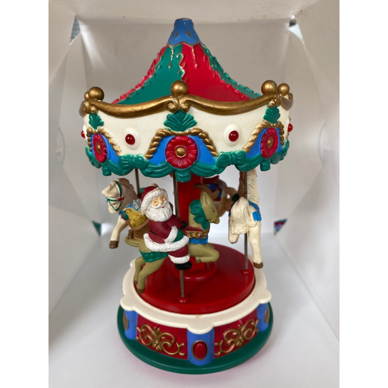 Vintage Avon Christmas Gift Collection 1995 Santa's Caroling Carousel ... Vintage Avon Christmas Gift Collection 1995 Santa's Caroling Carousel ...