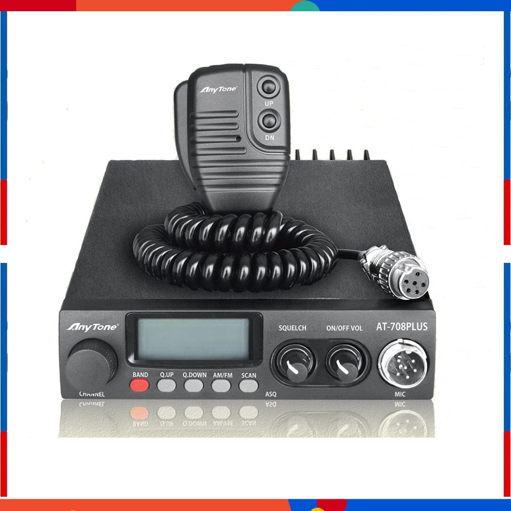 Mobile rig Anytone AT-708plus cb radio 24.2655-29.6555MHZ Car Mobile ...