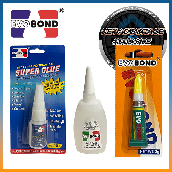 Evo Bond Super Glue (3g, 10g, 50g) | Shopee Philippines
