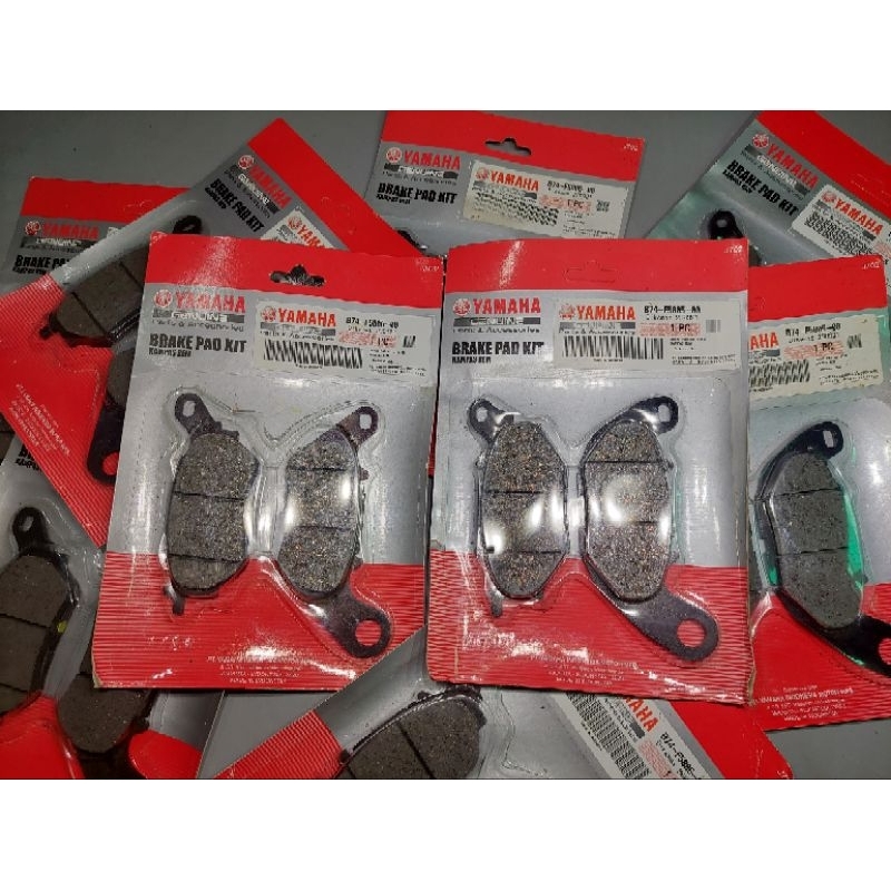 Xmax/R3 Brake Pads Front & Rear Original Yamaha | Shopee Philippines