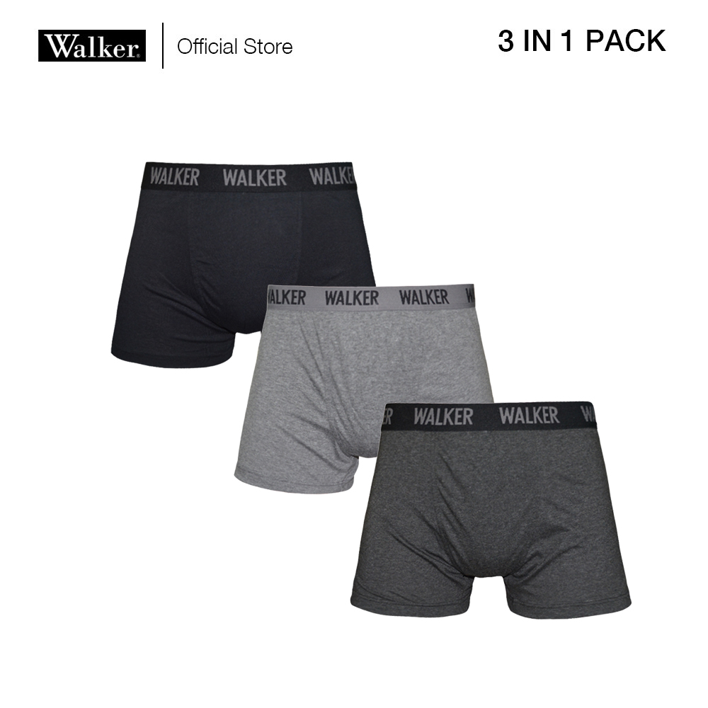 Walker Organic Cotton USA Men Comfort Classic Boxer Brief Bundle of 3 ...