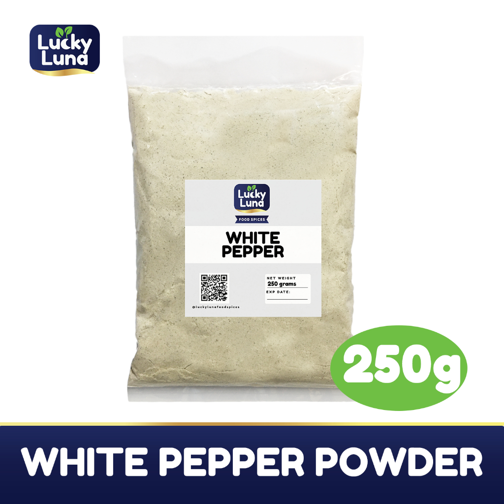 White Pepper Powder - Pure / Paminta Puti Pino / Premium (250g 100g 50g ...