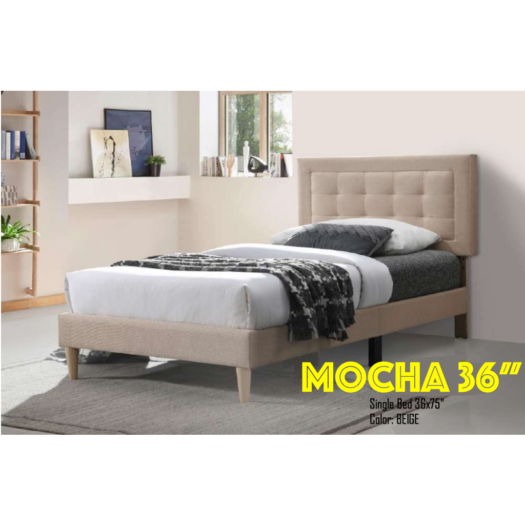 elegant single size Bed Frame free assembly | Shopee Philippines