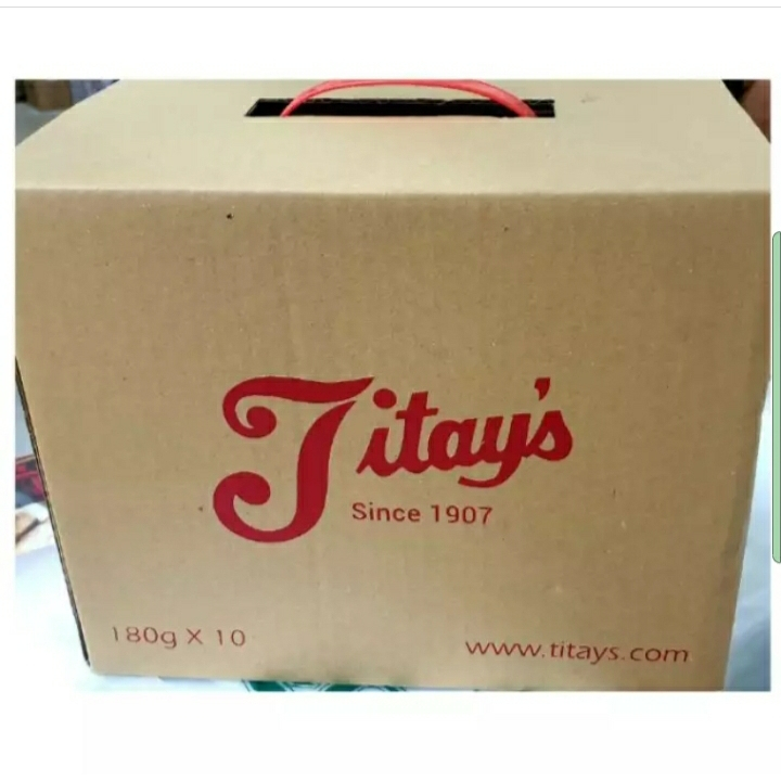 TITAY'S ROSQUILLOS travel box (10 packs x 180 grams in 1 box) | Shopee ...