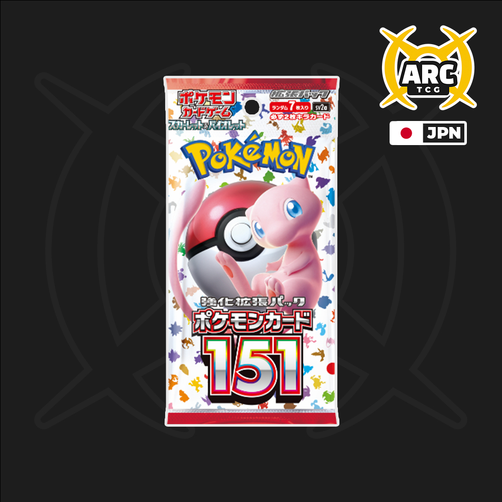 Pokémon Card 151 [SV2a] - Pokémon Card Game: Japanese Booster Pack ...