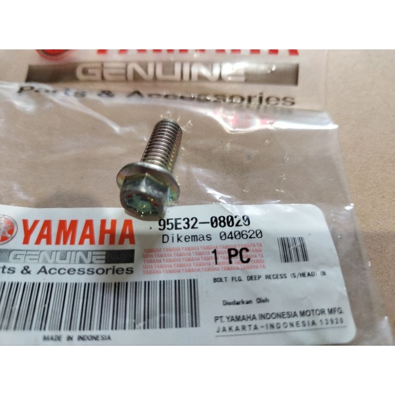 Footrest Bracket Bolt Flange Deep Recess for Nmax v1 v2 (Sold per piece ...