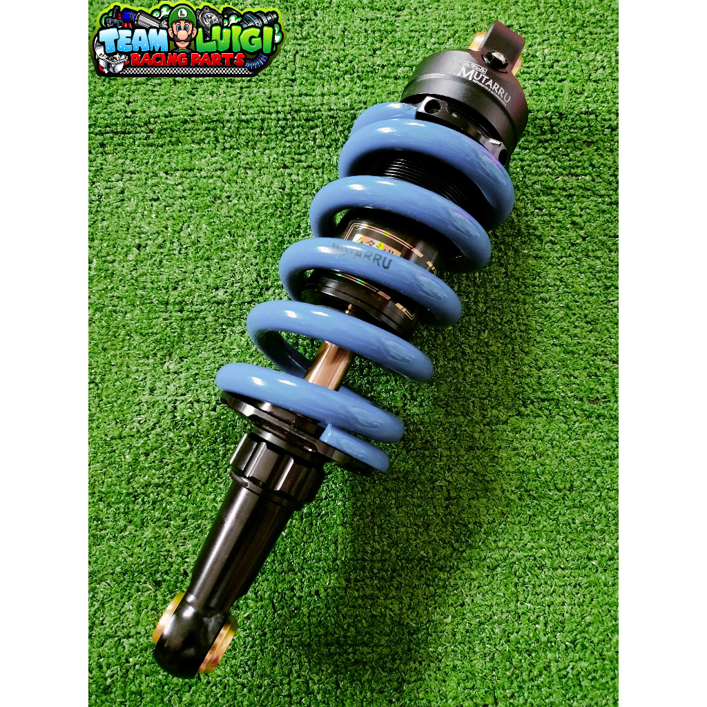 MUTARRU ADJUSTABLE MONO SHOCK 285MM BLACK SERIES FOR RAIDER 150 CARB ...
