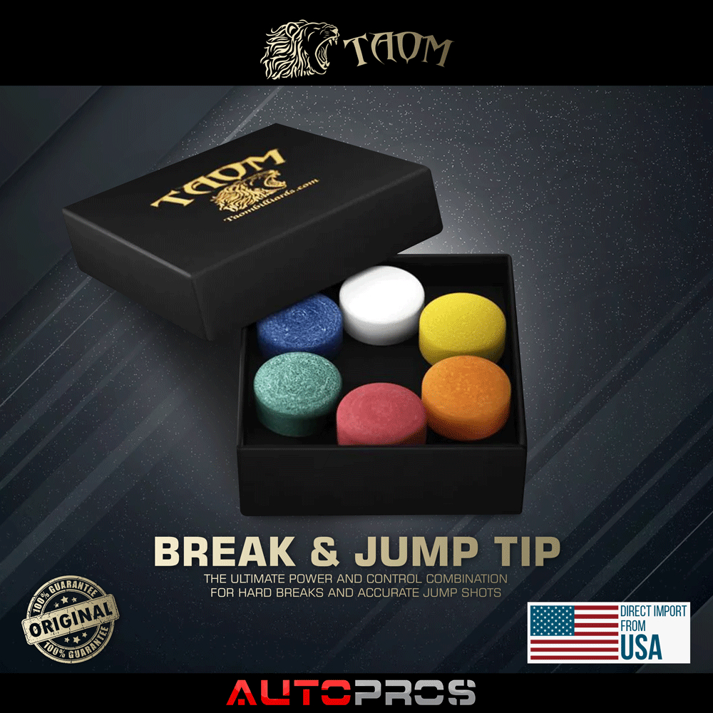 TAOM BREAK and JUMP TIP 1pc (Billiard) - Box not included | Shopee ...
