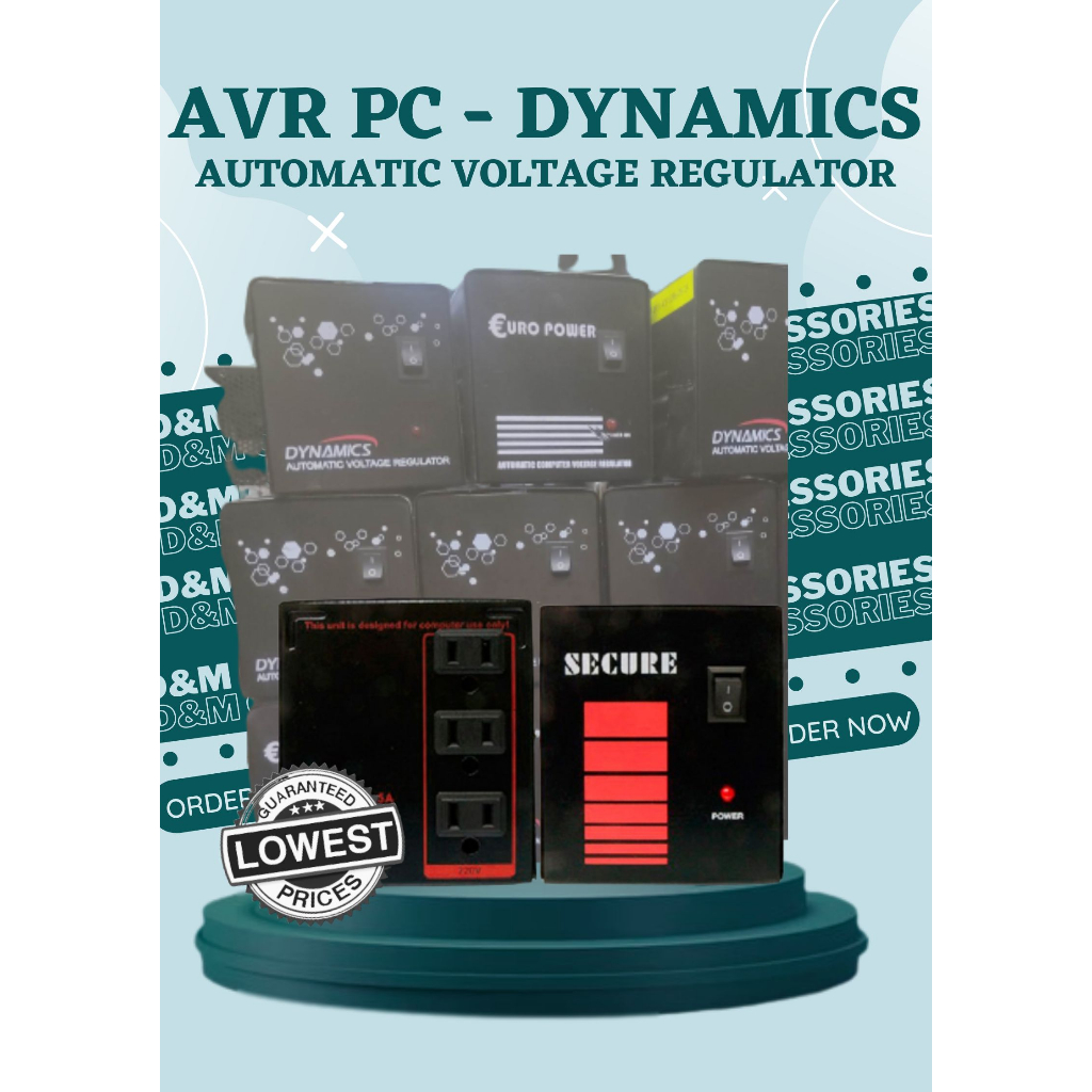 AVR PC - DYNAMICS AUTOMATIC VOLTAGE REGULATOR | Shopee Philippines