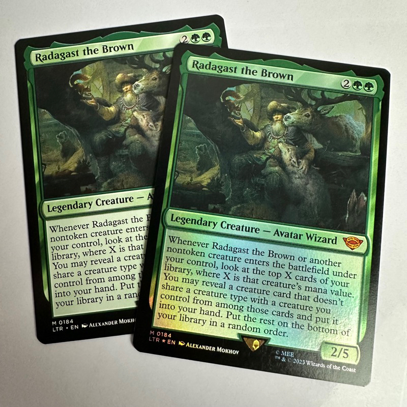 RADAGAST THE BROWN | LTR THE LORD OF THE RINGS | GREEN | MTG MAGIC THE ...