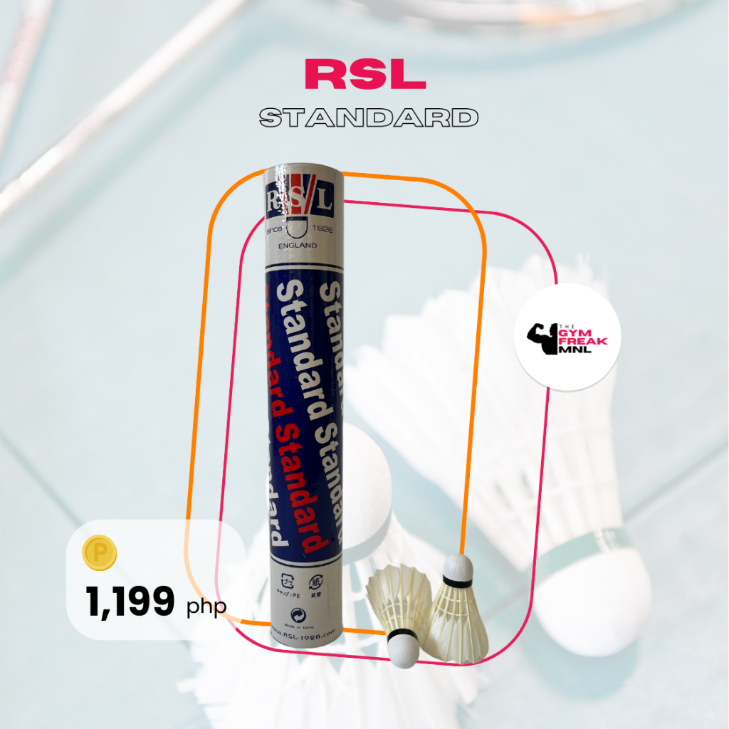 RSL Standard Feather Shuttlecock | Shopee Philippines