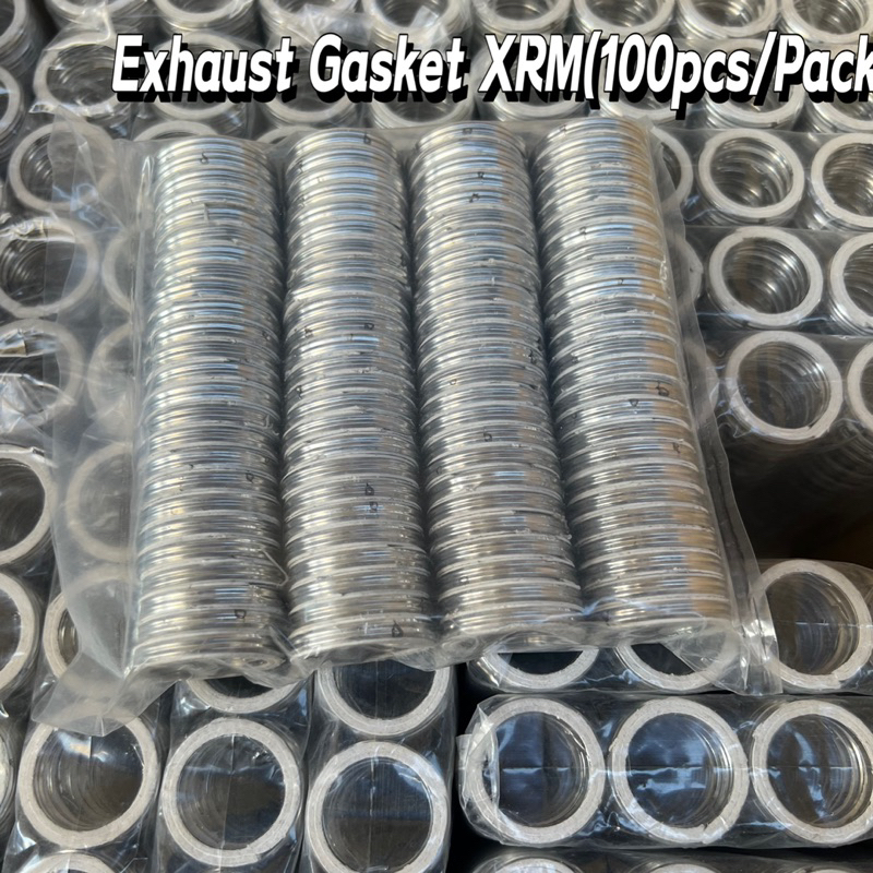 100pcs/pack exhaust pipe gasket xrm Tmx Mio | Shopee Philippines