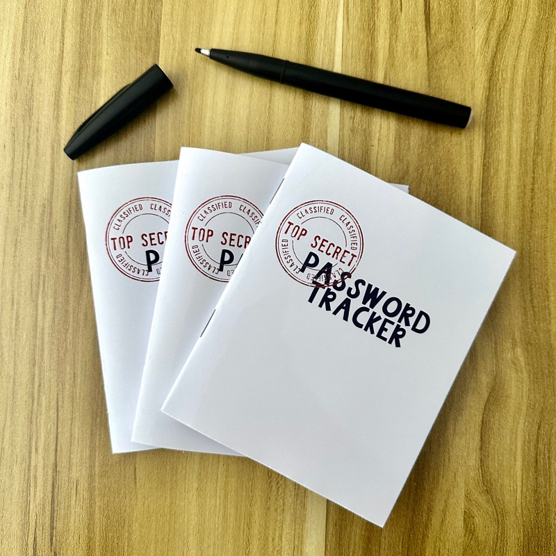 Mini Password Tracker | Small notebook | Planner pocket book | Shopee ...